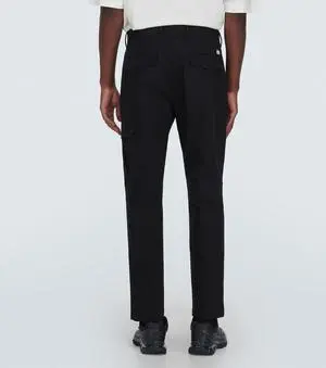 C.P. COMPANY Cotton Cargo Trousers - Black