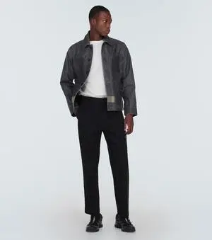 C.P. COMPANY Cotton Cargo Trousers - Black