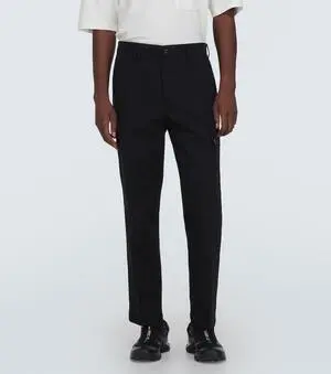 C.P. COMPANY Cotton Cargo Trousers - Black