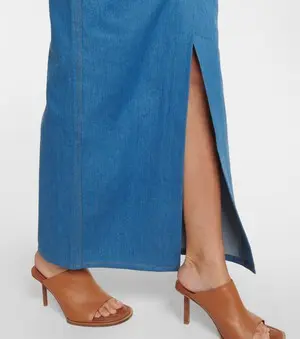 AYA MUSE Colia Denim Maxi Skirt
