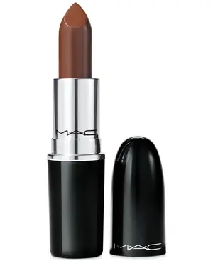 MAC COSMETICS Lustreglass Sheer-shine Lipstick I Deserve This (deep Warm Brown)