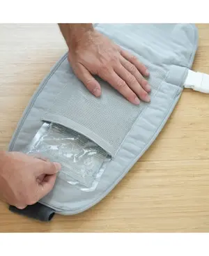 PURE ENRICHMENT Purerelief Lumbar & Abdominal Heating Pad With Adjustable Belt