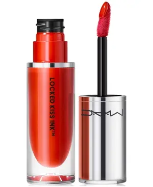 MAC COSMETICS Locked Kiss Ink Lipstick Gutsy (bright Orange Red)