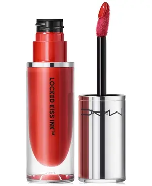 MAC COSMETICS Locked Kiss Ink Lipstick Vicious (reddish Orange)