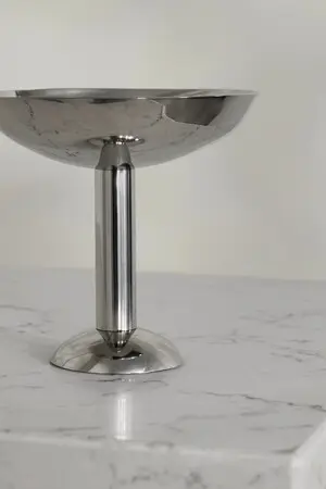 LOUISE ROE Polished Stainless Steel Champagne Coupe
