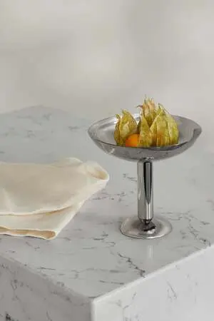 LOUISE ROE Polished Stainless Steel Champagne Coupe