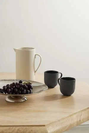 MUD AUSTRALIA Net Sustain Round Set Of Two Porcelain Mugs
