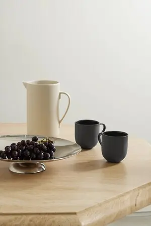 MUD AUSTRALIA Net Sustain Round Set Of Two Porcelain Mugs