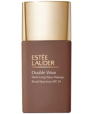 Estée Lauder Double Wear Sheer Long-wear Foundation Spf19 - 8c1 Rich Java - Deepest With Cool Brown