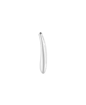 TOUCHBEAUTY Portable Vibration Heated Eye Massager Wand - Ivory