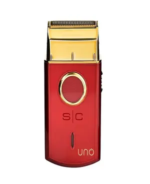 STYLECRAFT Uno Travel Sized Single Usb Rechargeable Foil Shaver With Cap - Red