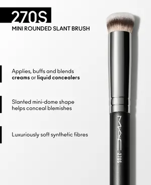 MAC COSMETICS 270s Mini Rounded Slant Brush