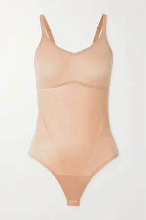 Spanx Thinstincts 2.0 Thong Bodysuit - Neutrals