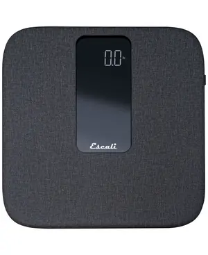 ESCALI Comfort Step Anti-slip Bathroom Scale - Black