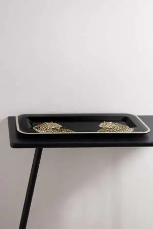Dolce & Gabbana Small Printed Wood Tray