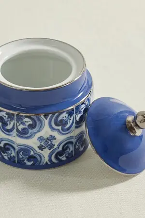 Dolce & Gabbana Printed Porcelain Sugar Bowl