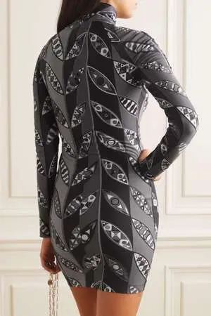 Emilio Pucci Printed Mini Dress
