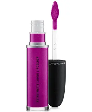 MAC COSMETICS Retro Matte Liquid Lipcolor Metallics Lipstick Atomized
