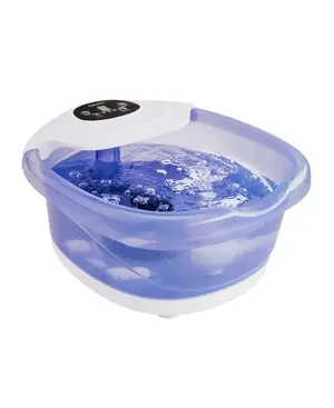 HOMEDICS Bubblespa + Epsom Salt Heated Foot Bath - Lavender