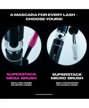 MAC COSMETICS Stack Mascara In Superstack Mega Brush