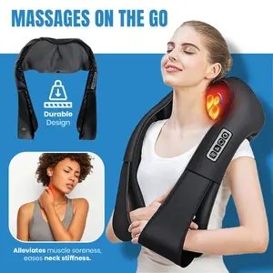 PURSONIC 3d Shiatsu Heating Back And Neck Massager