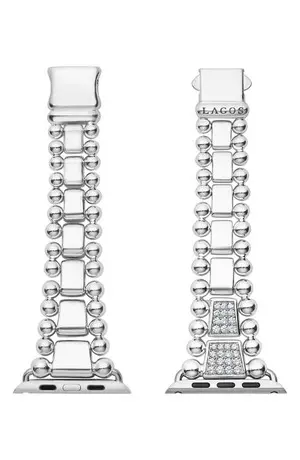 Lagos Smart Caviar Diamond Apple Watch® Band