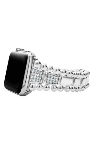 Lagos Smart Caviar Diamond Apple Watch® Band