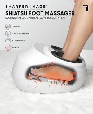 SHARPER IMAGE Shiatsu Foot Massager