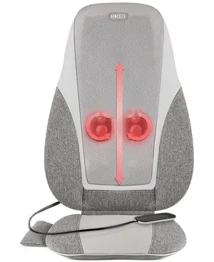 HOMEDICS Shiatsu & Vibration Heated Massage Cushion - Grey