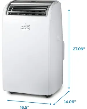 BLACK+DECKER Portable Air Conditioner With Heat