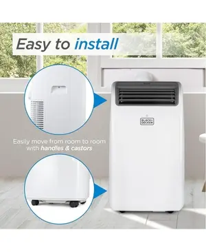 BLACK+DECKER Portable Air Conditioner With Heat