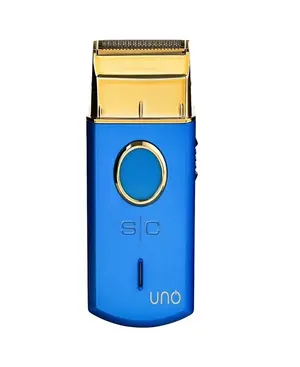 STYLECRAFT Uno Travel Sized Single Usb Rechargeable Foil Shaver With Cap - Blue