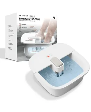 SHARPER IMAGE Spahaven Soothe Heated Foot Bath