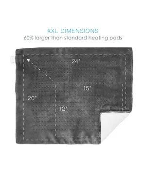 PURE ENRICHMENT Purerelief Xxl & Extra Wide Heating Pad