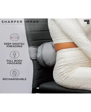SHARPER IMAGE Shiatsu Full Body Multifunction Cordless Massager