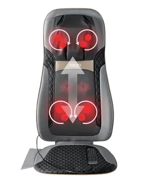 HOMEDICS Shiatsu Elite Ii Massage Cushion - Black,grey