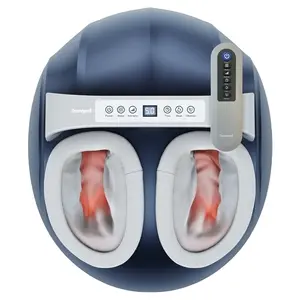TRANQWIL Shiatsu Foot Massager Machine With Heat - Blue