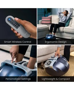 TRANQWIL Shiatsu Foot Massager Machine With Heat