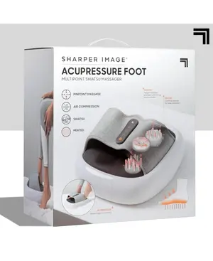 Sharper Image Acupoint Acupressure Foot Massager Machine