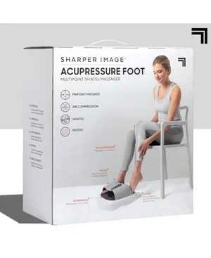 Sharper Image Acupoint Acupressure Foot Massager Machine