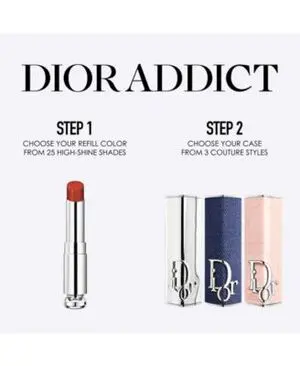 Dior Addict Refillable Shine Lipstick Collection - Pink Bow (plum)