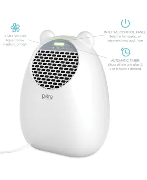 PURE ENRICHMENT Purezone True Hepa Bear-shaped Air Purifier