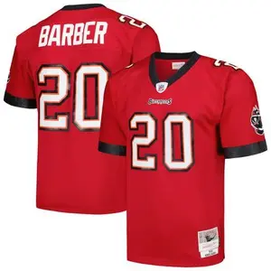 Mitchell & Ness Ronde Barber Tampa Bay Buccaneers Legacy Replica Jersey - Red
