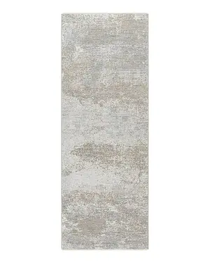 LIVABLISS Brunswick Bwk-2325 Runner Area Rug, 2'7 X 10 - Ivory/gray