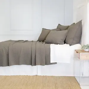 POM POM AT HOME Ojai Matelasse Coverlet, King - Pebble