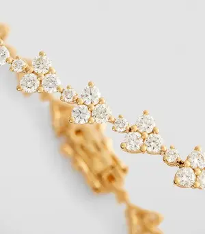 ANITA KO Yellow And Diamond Triangle Bracelet