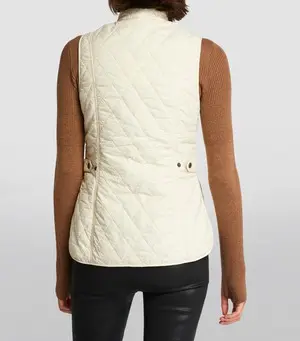 Barbour Quilted Otterburn Gilet - Ivory