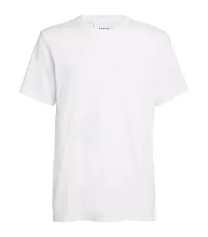 FRAME Cotton T-shirt - White