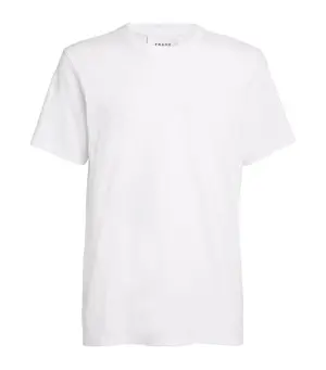 FRAME Cotton T-shirt - White