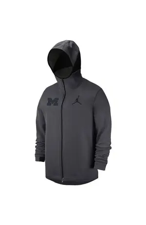 Jordan Brand Michigan Wolverines Tonal Showtime Full-zip Hoodie